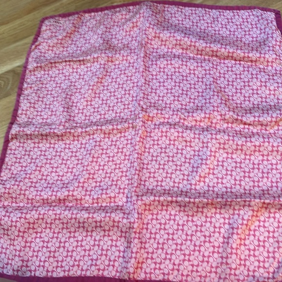 Coach | Accessories | Coach Scarf 2x21 Pink Logo | Poshmark